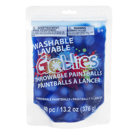 Goblies Throwable Paintballs: Blue - 40 Piece – Toyology Toys