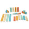 Tegu 24- Piece Set Sunset – Toyology Toys