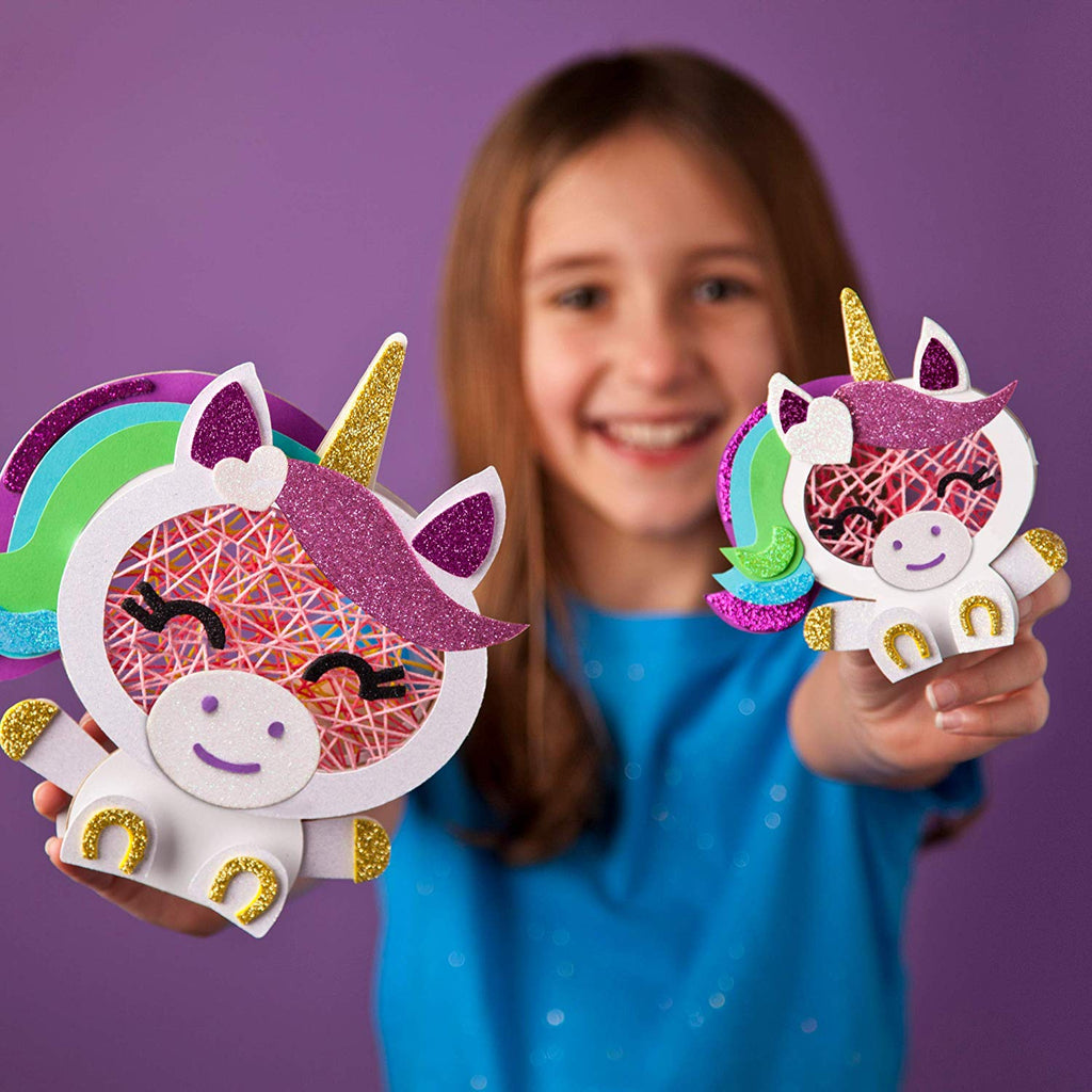 Craft-tastic Stacked String Art - Unicorns – ToyologyToys