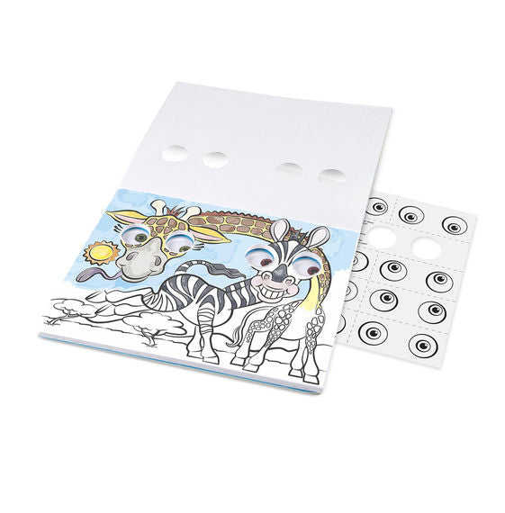 Goofy Animals Googly Eyes Coloring Pad – Toyology Toys