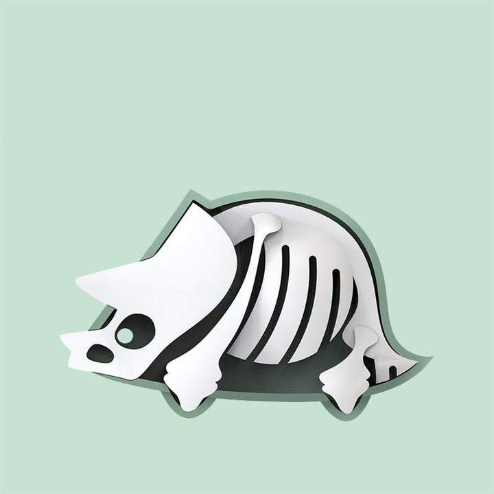 Halftoys Tricera Model Set – Toyology Toys