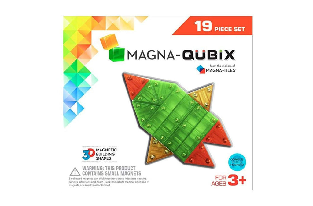 Magna-Qubix 19pc – Toyology Toys