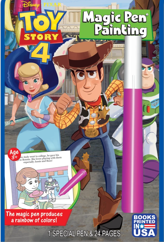 Toy Story 4 Magic Pen Book – Toyology Toys