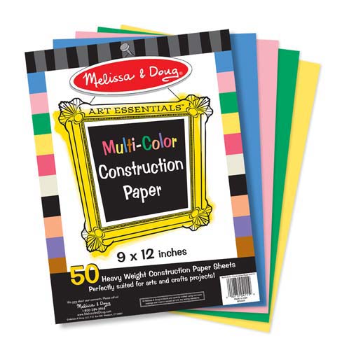 Multi-Color Construction Paper (9x12) – Toyology Toys